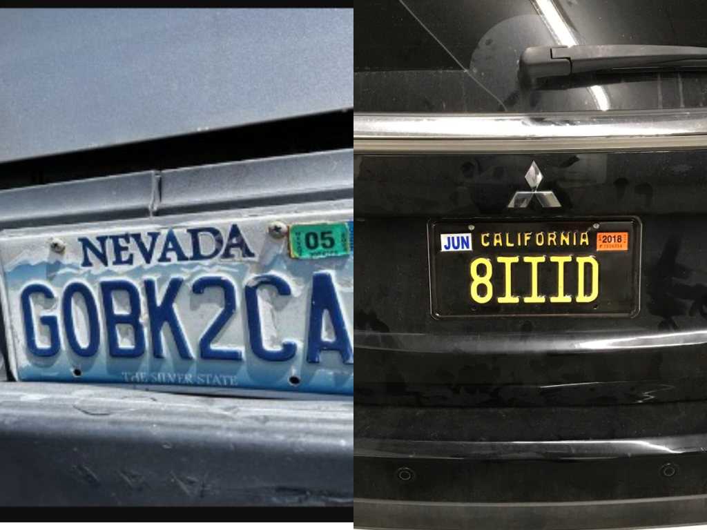 Look closely, and you’ll see it! This License Plate Is Going Viral, You ...
