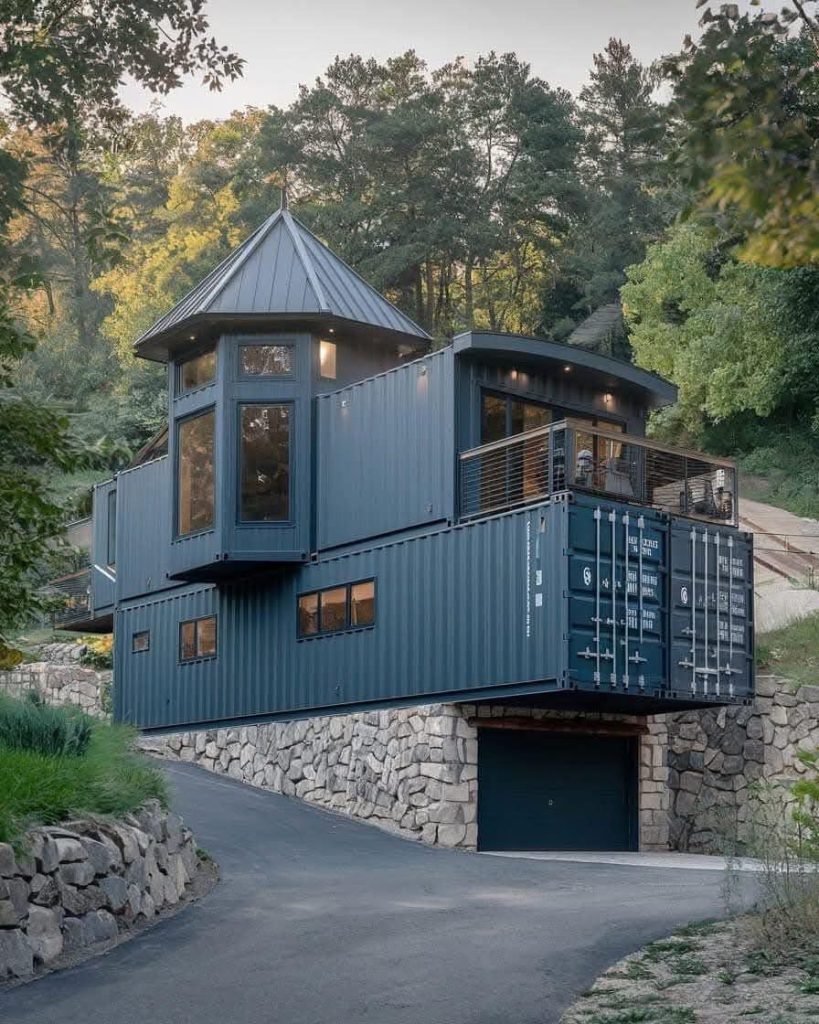 The Castle Built from Steel: A Modern Architectural Marvel – Tiny House ...