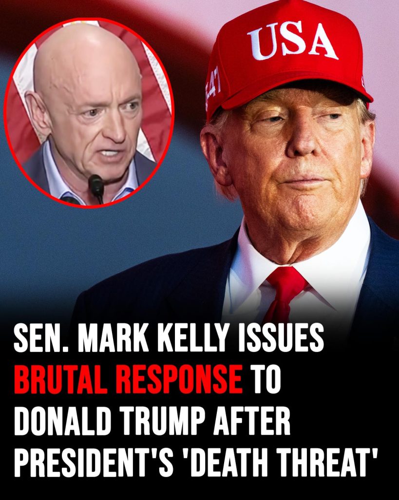 Sen. Mark Kelly issues brutal response to Trump after president’s ...