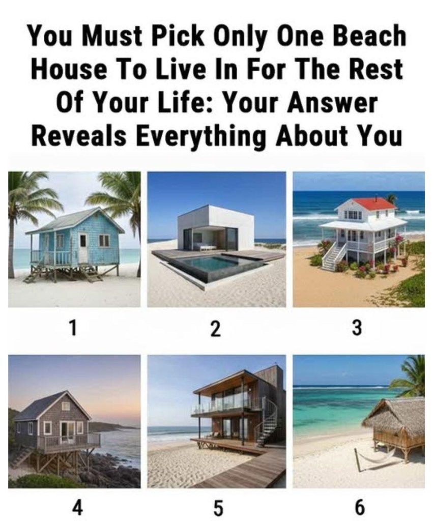 You Must Pick Only One Beach House To Live In For The Rest Of Your Life ...