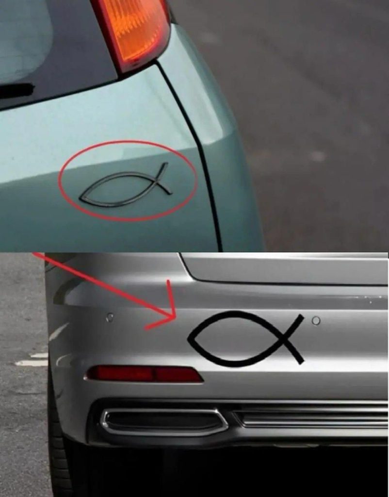 What the Small Fish Symbol on the Back of Some Cars Really Means and ...