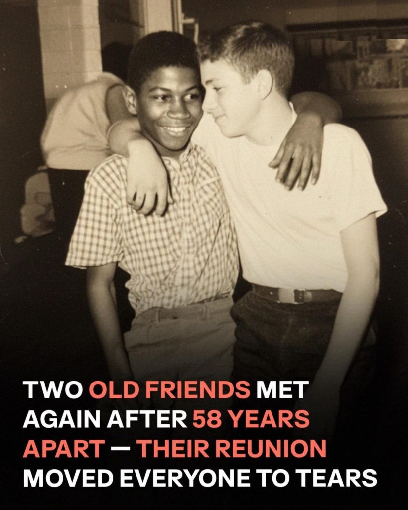 “After 58 Years Apart, Two Old Friends Finally Meet Again – What ...
