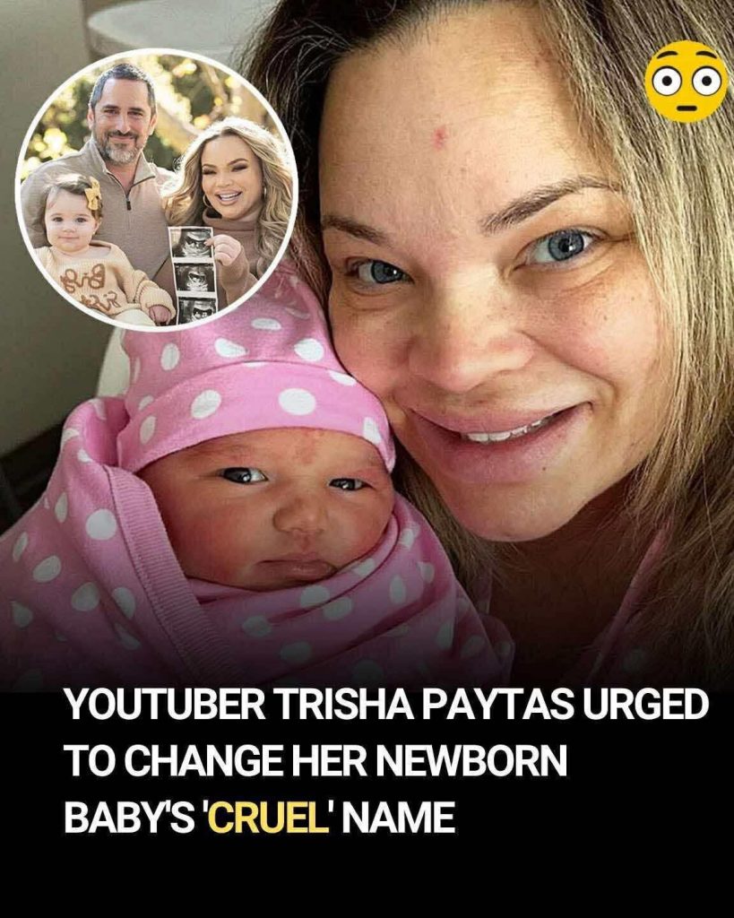 YouTuber Trisha Paytas welcomes baby boy with worst name ever! – Tiny ...