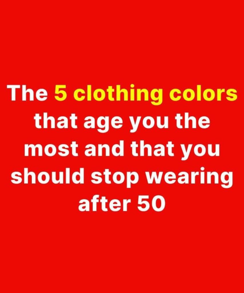 Over 50? Avoid These 5 Colors That Drain Your Glow – Tiny House Zone