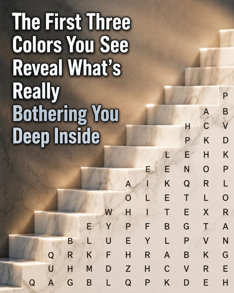 The First Three Colors You See Reveals What’s Really Bothering You Deep ...